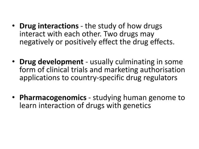Clinical pharmacology and drug development | PPTX