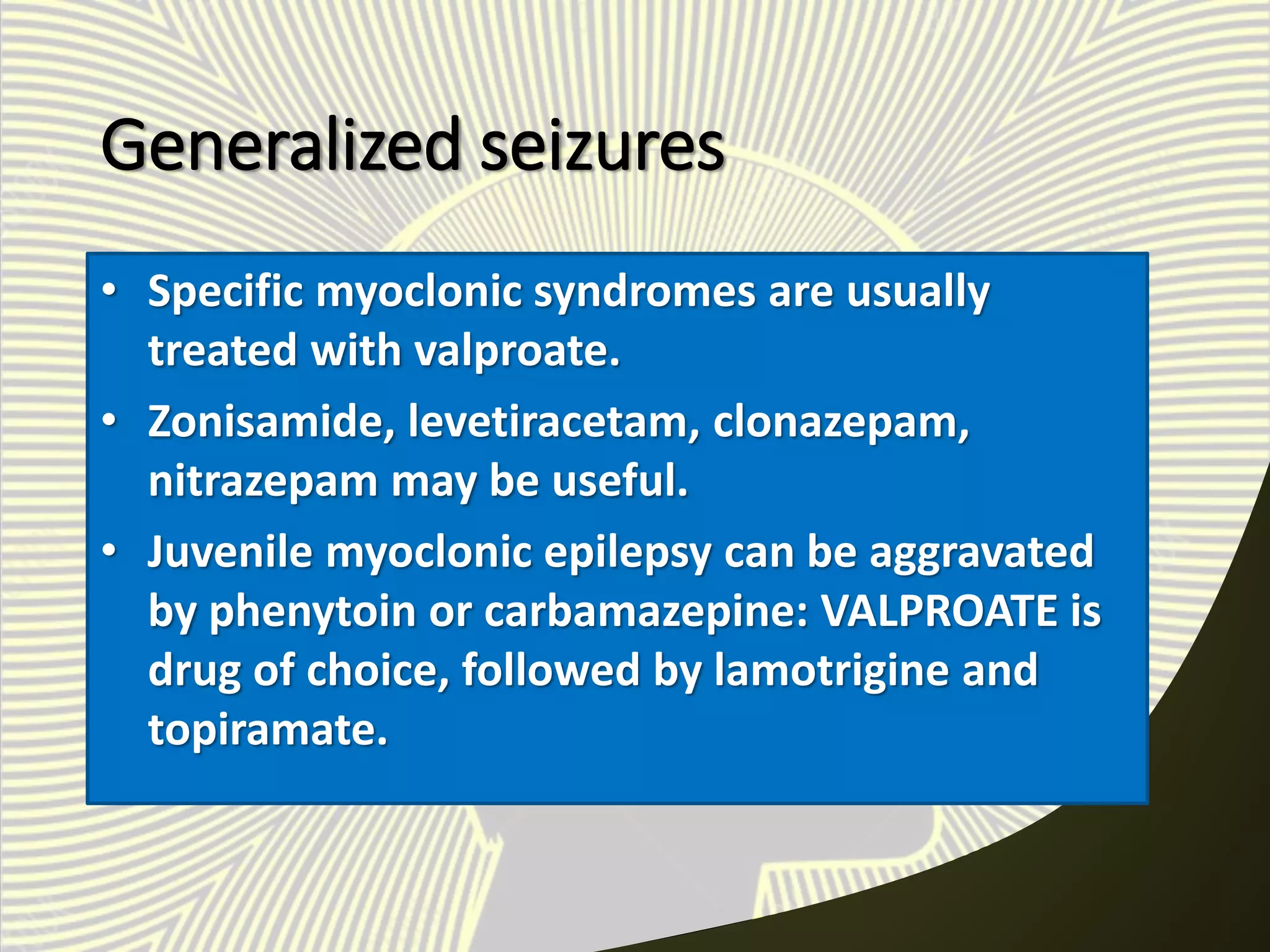 Clinical pharmacology of antiseizure drugs | PPSX