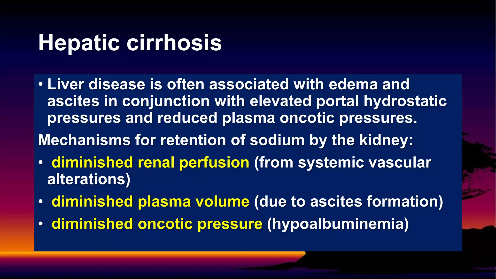 Clinical pharmacology of diuretic agents | PPSX