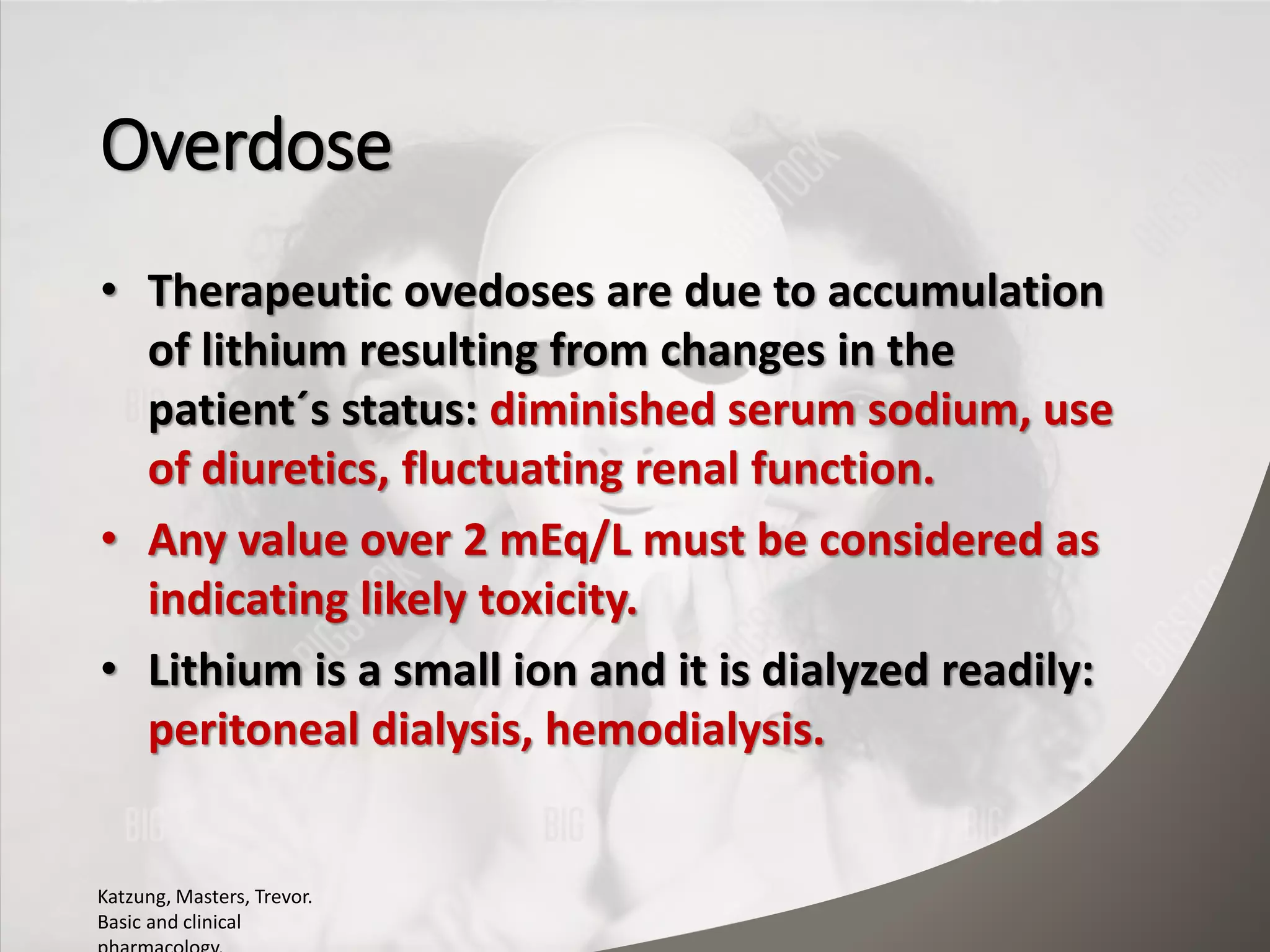 Clinical pharmacology of lithium | PPSX