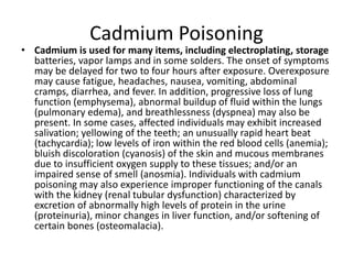 Clinical pharmacology of management of poisoning | PPTX