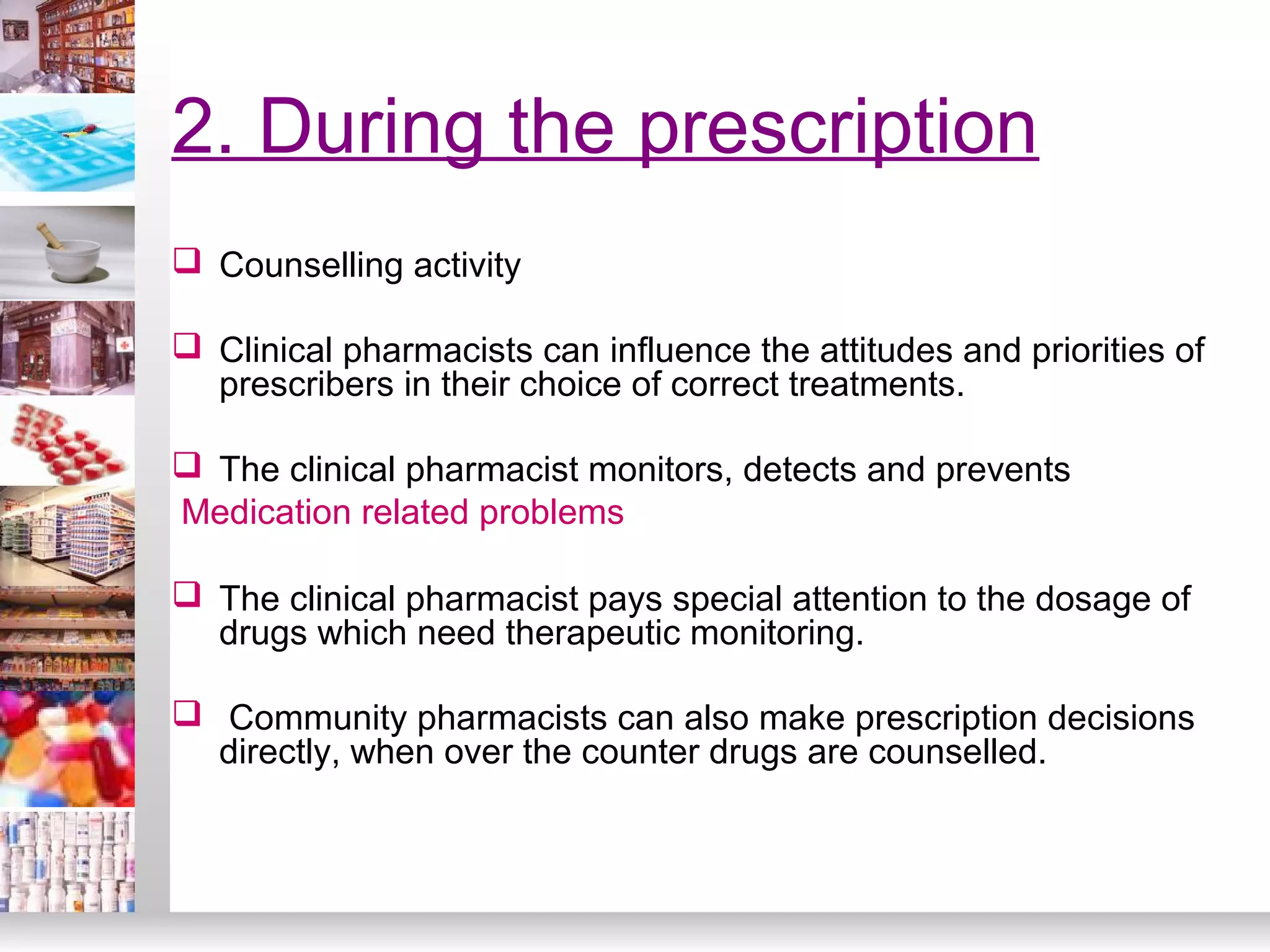 INTRODUCTION OF CLINICAL PHARMACY | PPT