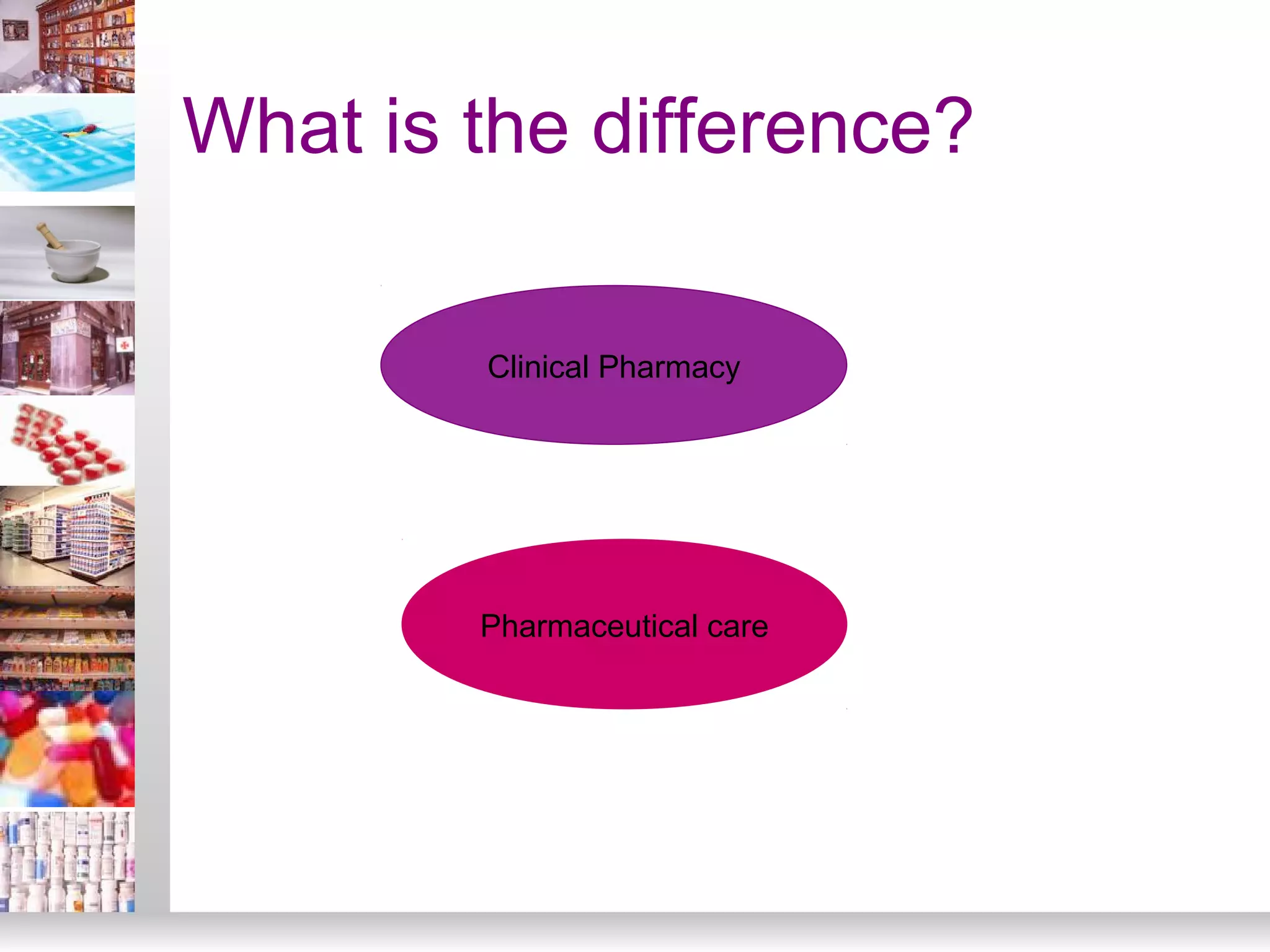 INTRODUCTION OF CLINICAL PHARMACY | PPT