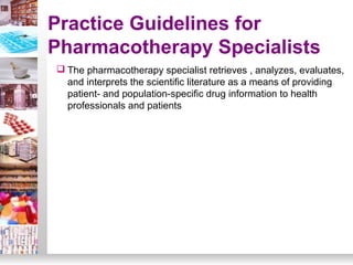 INTRODUCTION OF CLINICAL PHARMACY | PPT