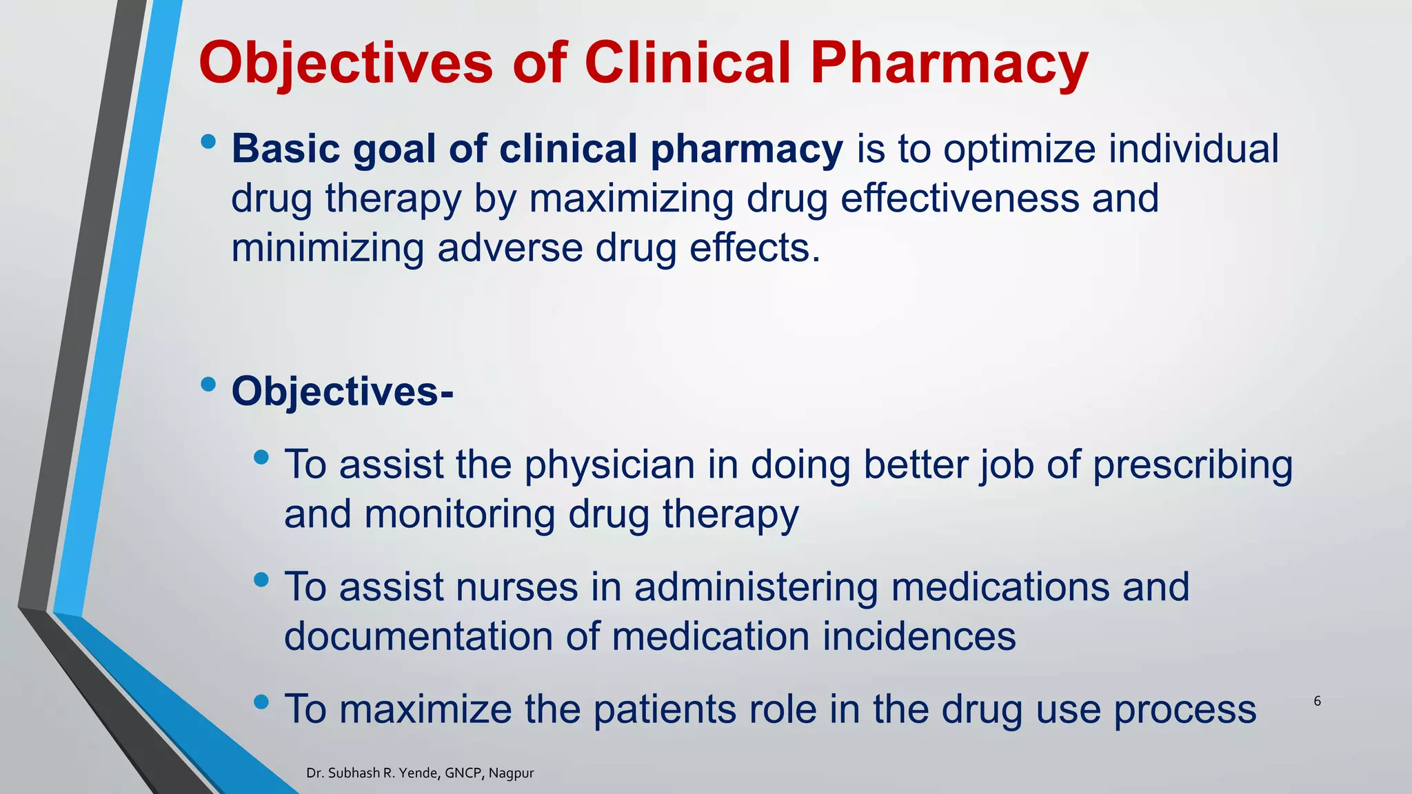 Clinical Pharmacy | PPTX