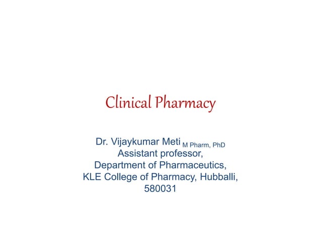 Clinical Pharmacy.pptx