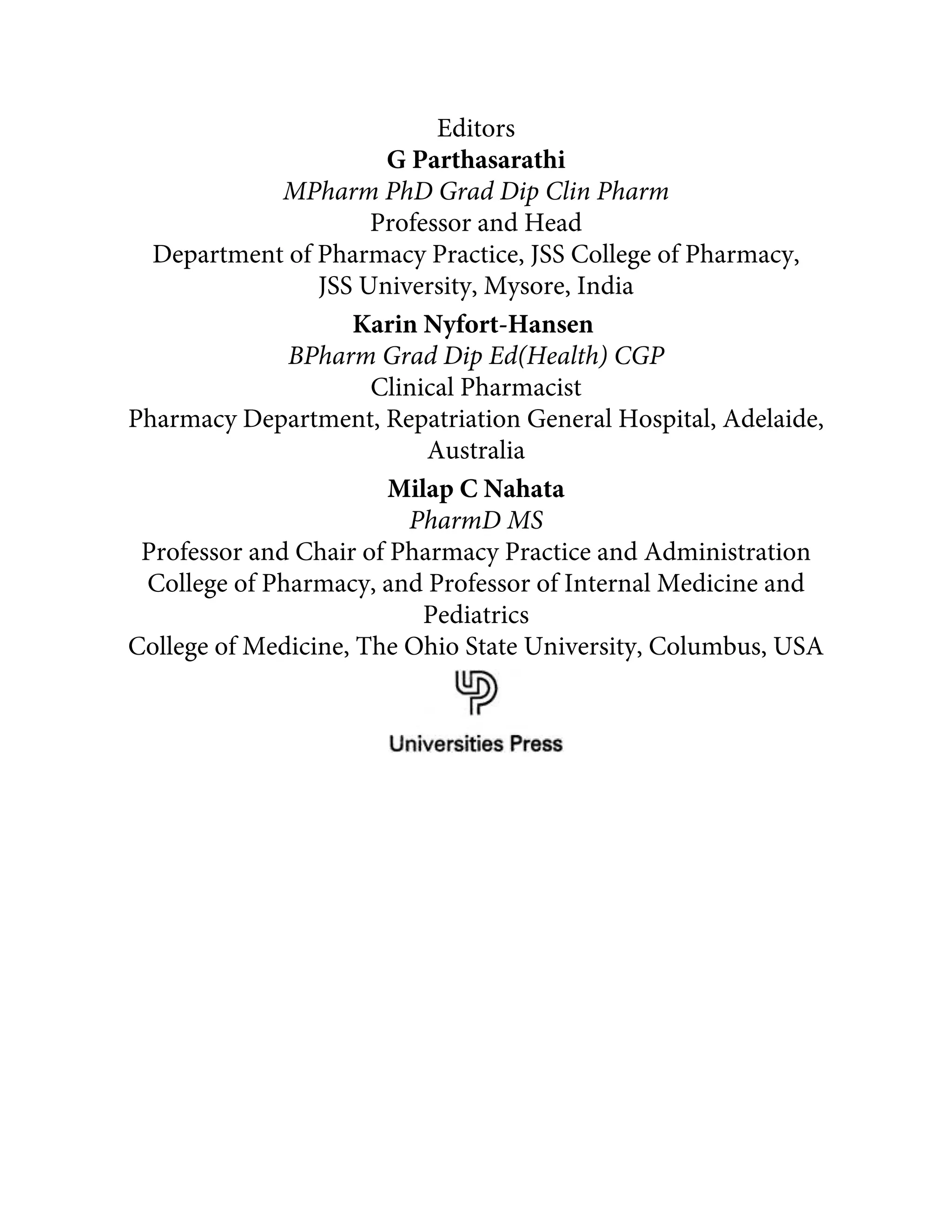 Clinical pharmacy book by parthasarathi.pdf