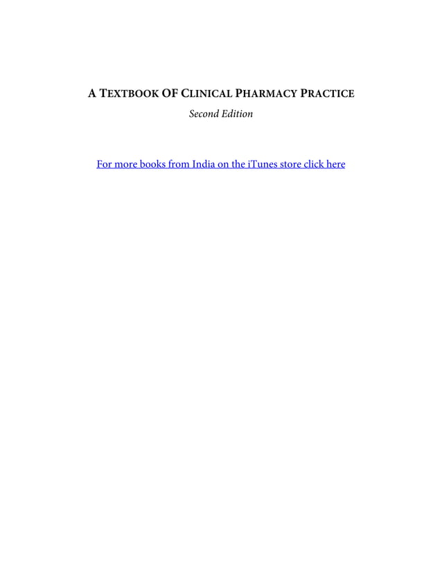 Clinical pharmacy book by parthasarathi.pdf