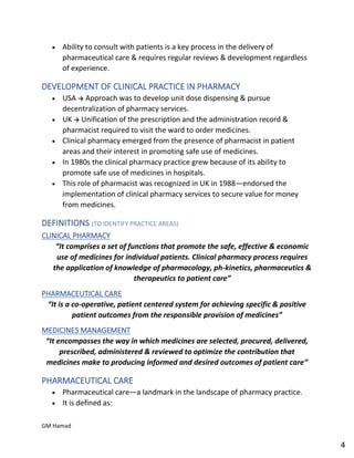 Clinical pharmacy complete notes | PDF