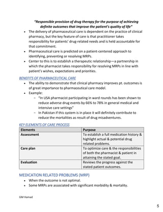 Clinical pharmacy complete notes | PDF