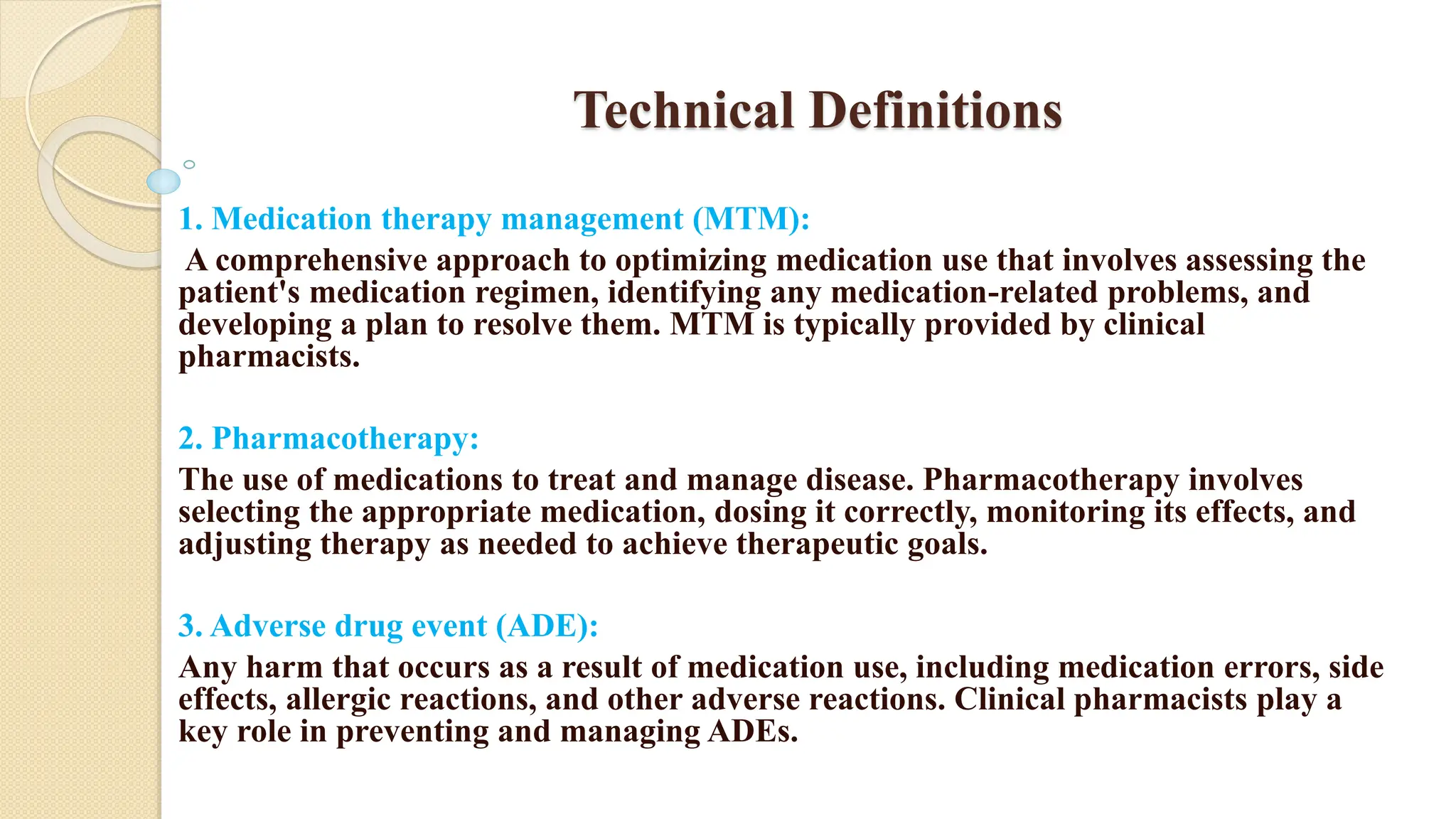 Clinical Pharmacy | PPTX