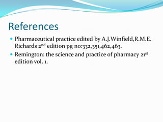 Clinical pharmacy services | PPTX
