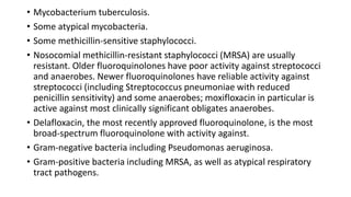 fluoroquinolones | PPT
