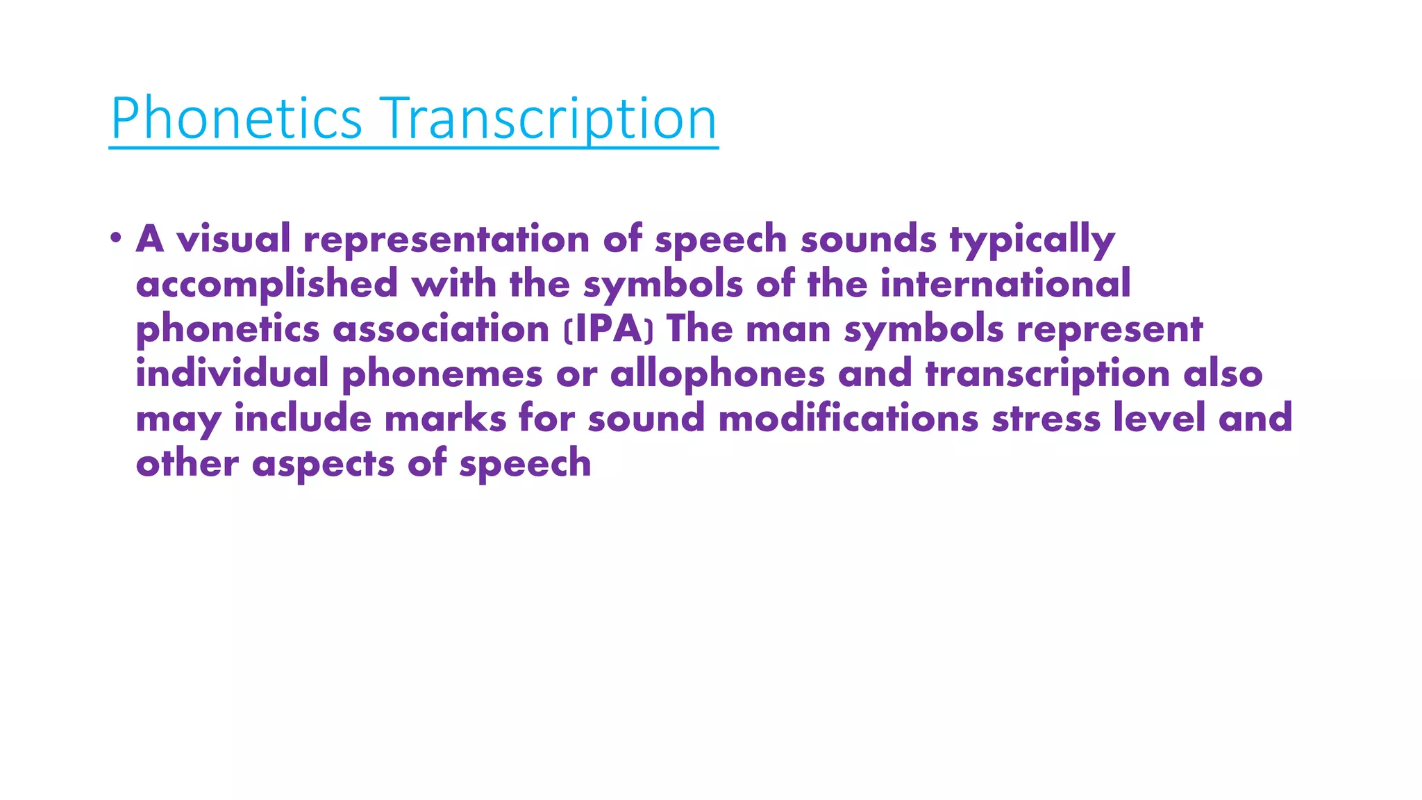 Clinical phonetics | PPTX