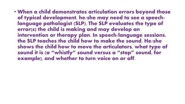 Clinical phonetics | PPT