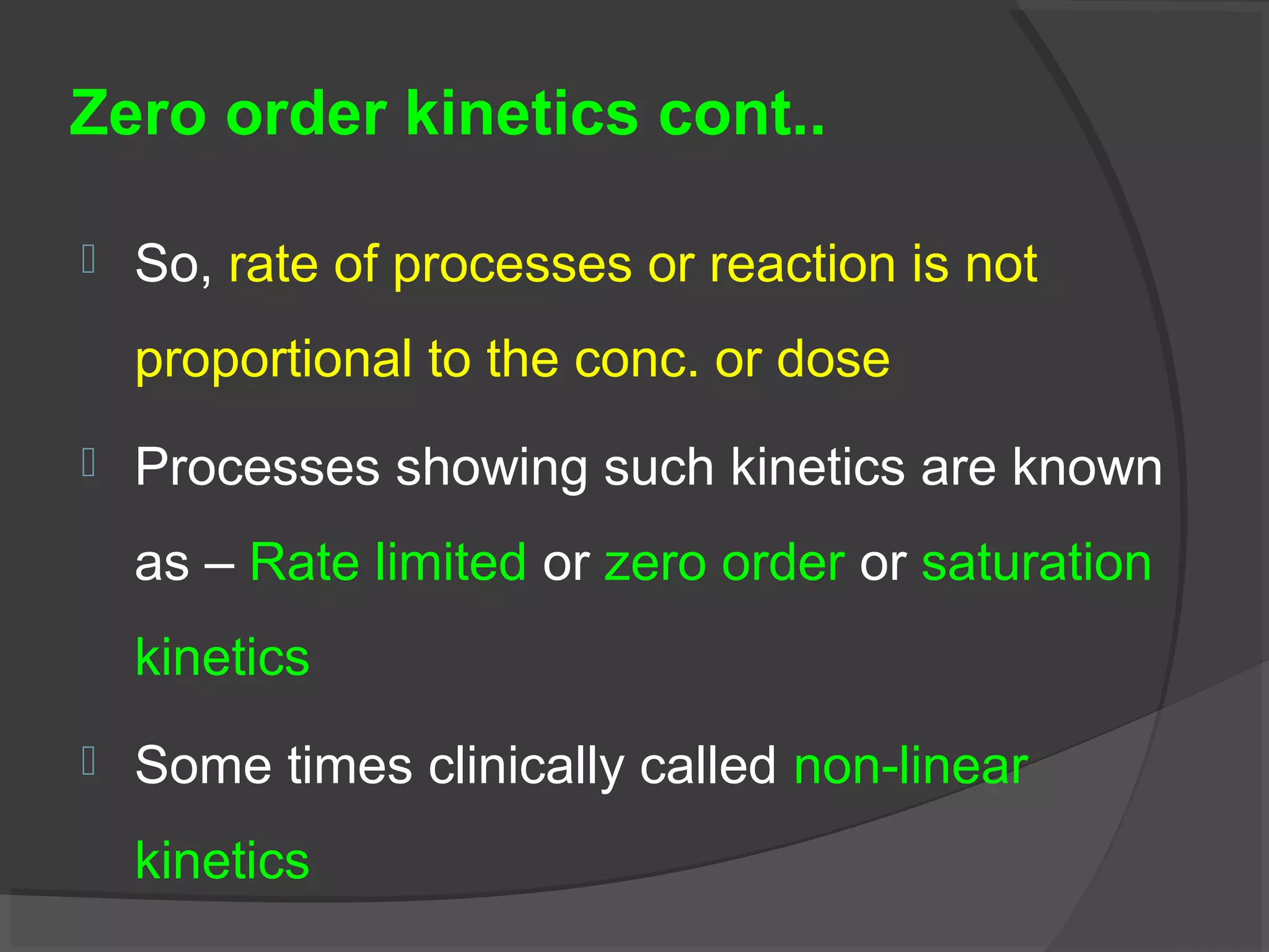 Clinical Pharmacokinetics-I [half life, order of kinetics, steady state ...