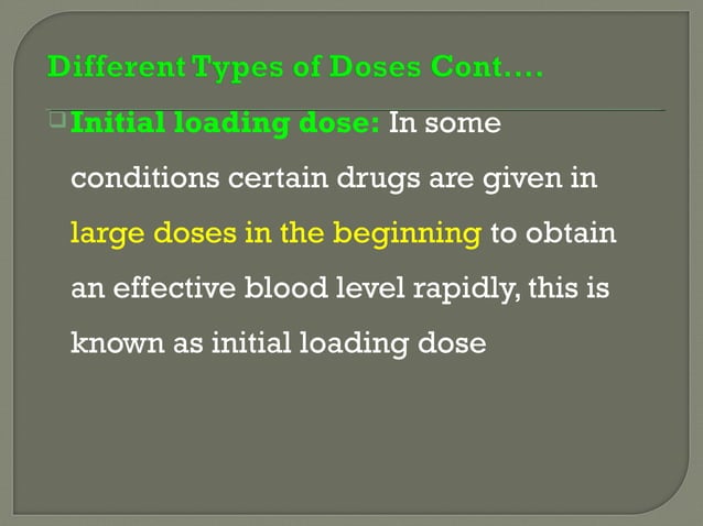 Clinical Pharmacokinetics-II [dosing of drugs, tdm] | PPT