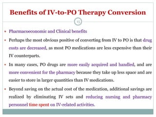 Clinical PK IV to PO therapy conversion.pptx