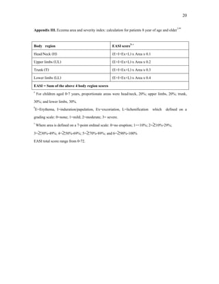 Clinical practice guideline for atopic dermatitis 2014 | PDF