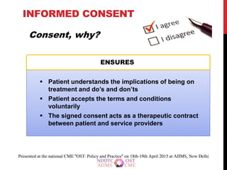 Clinical practice guidelines for buprenorphine and methadone based ost ...