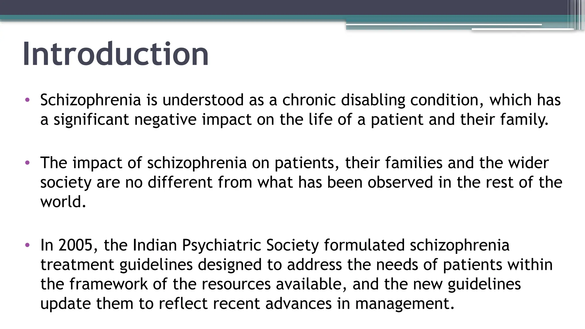 Clinical Practice Guidelines for Management of Schizophrenia.pptx