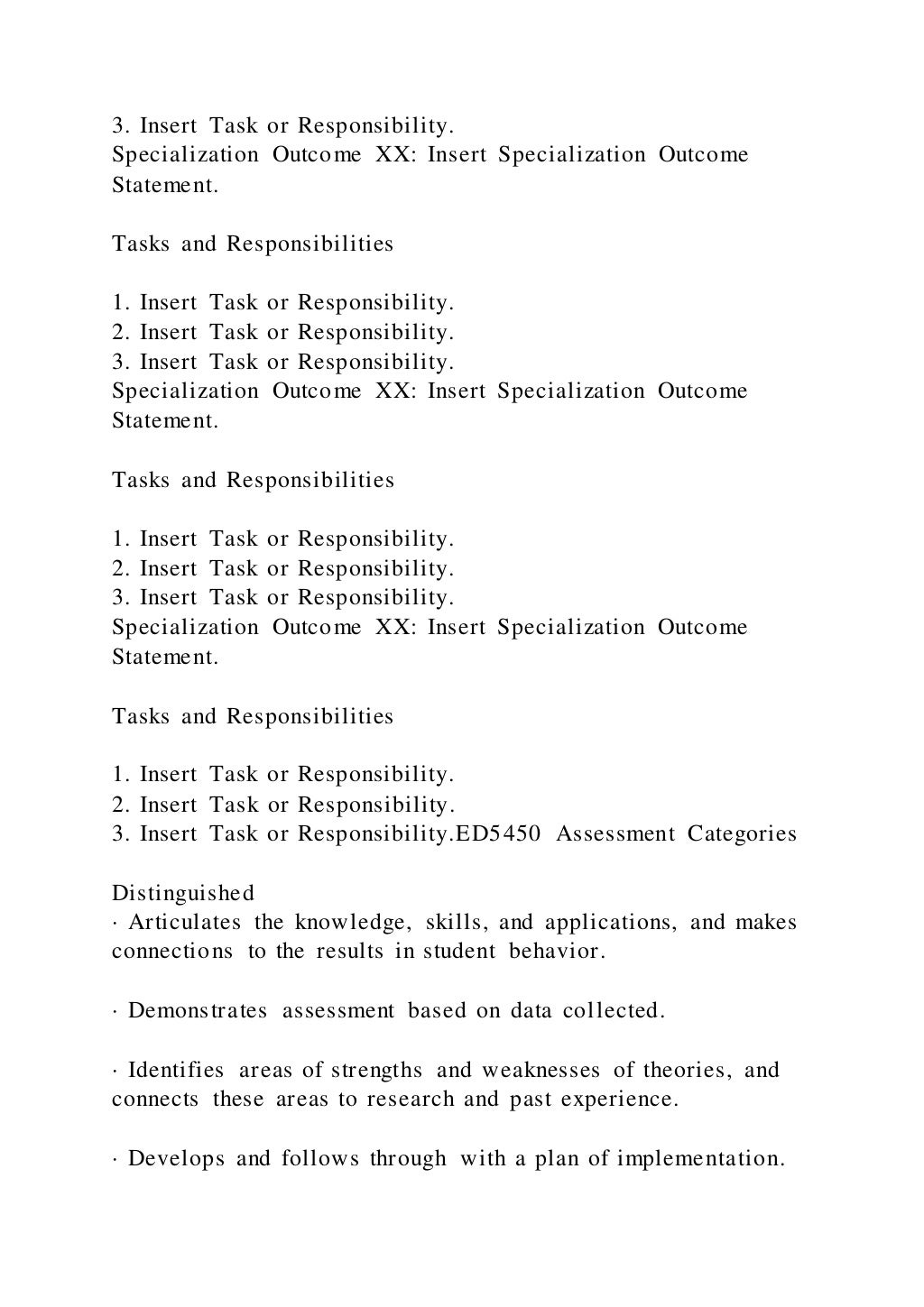 Clinical Practice Portfolio Proposal TemplateThis proposal | PDF