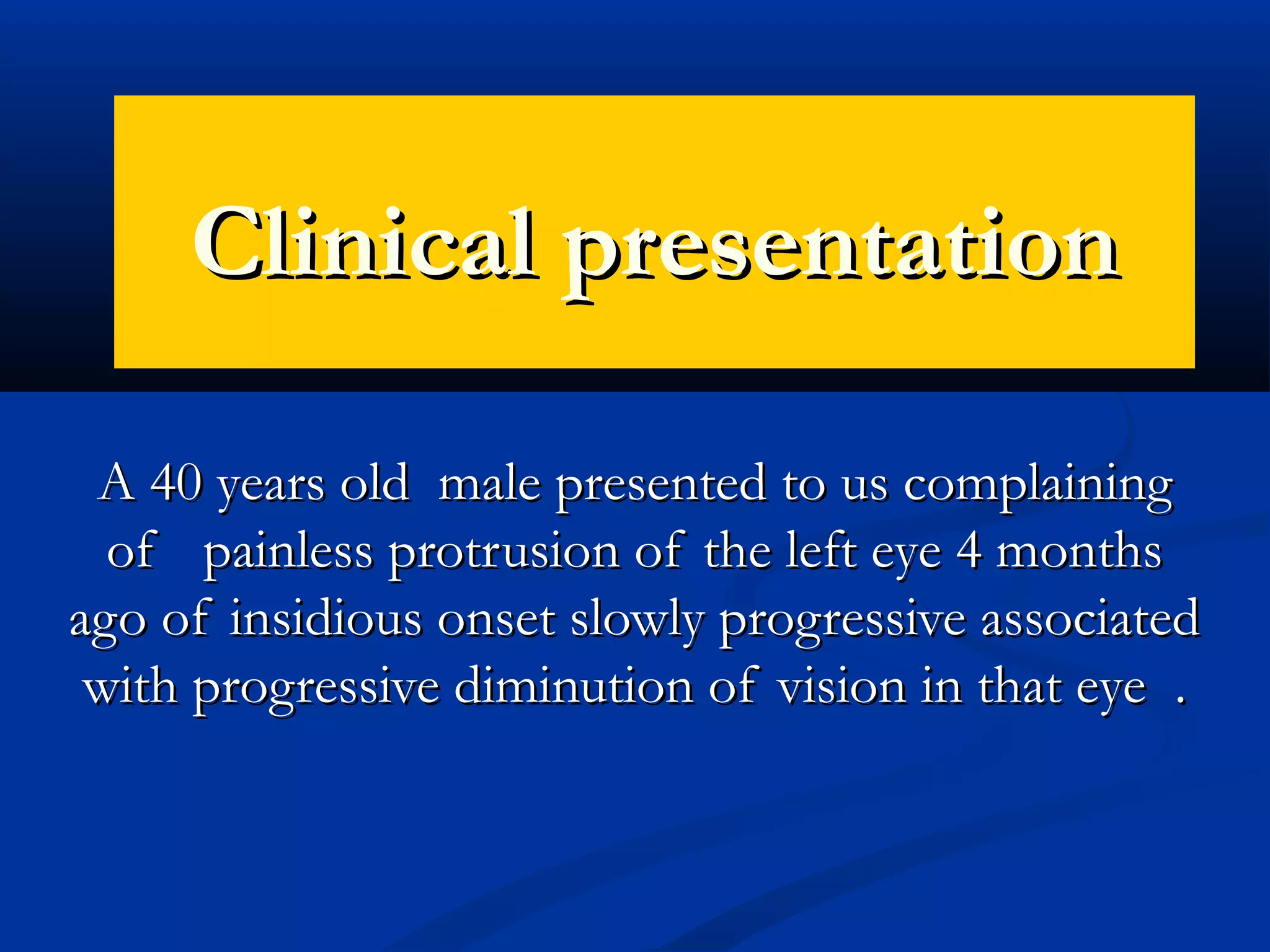 Clinical Presentation Ppt