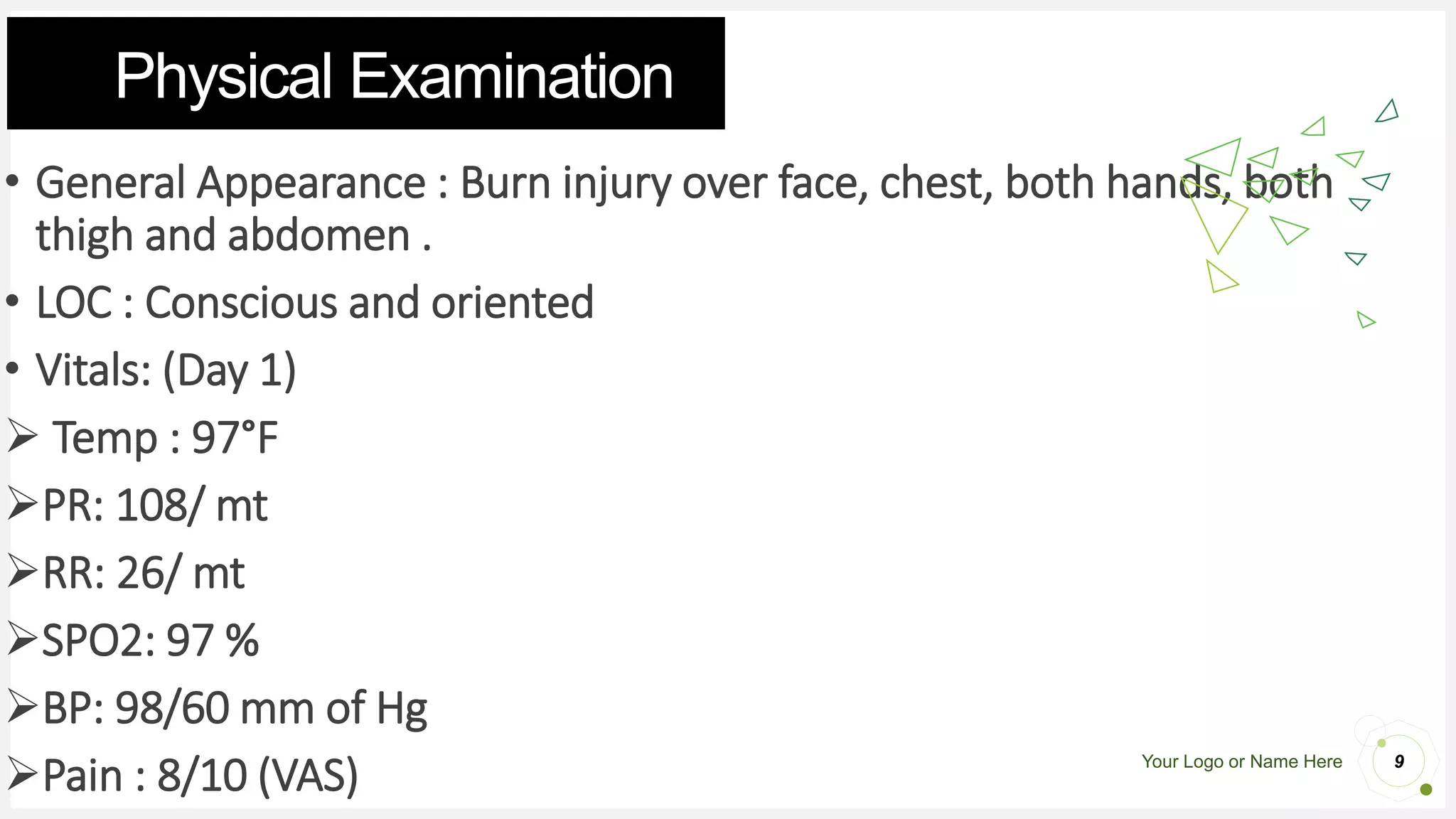 Clinical presentation On Burn | PPTX
