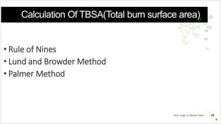Clinical presentation On Burn | PPTX