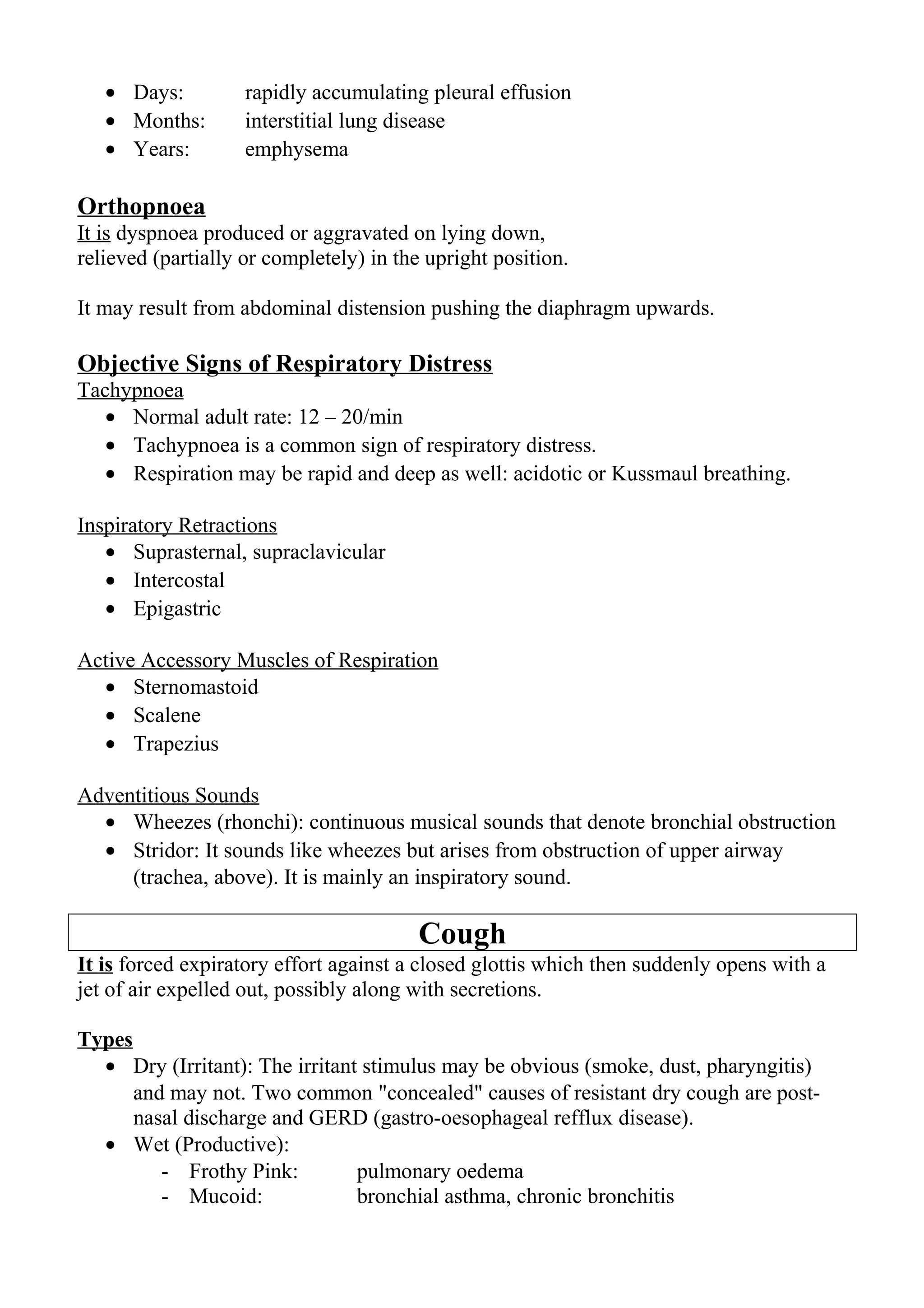 Clinical Diagnosis of Respiratory Diseases | PPT