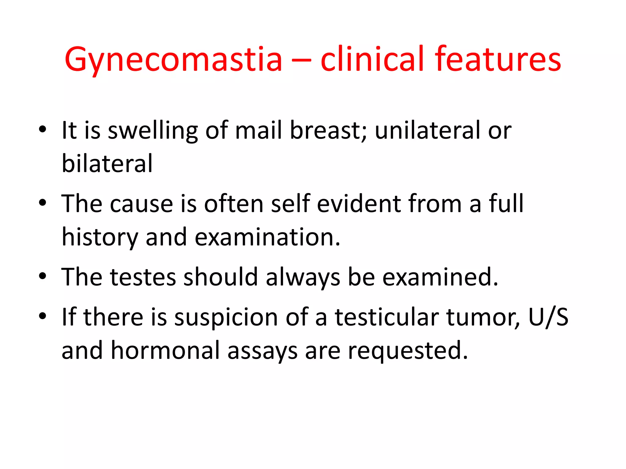 Clinical presentation of breast masses | PPTX