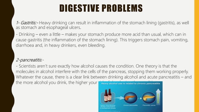 Clinical presentation of chronic alcohol use | PPT
