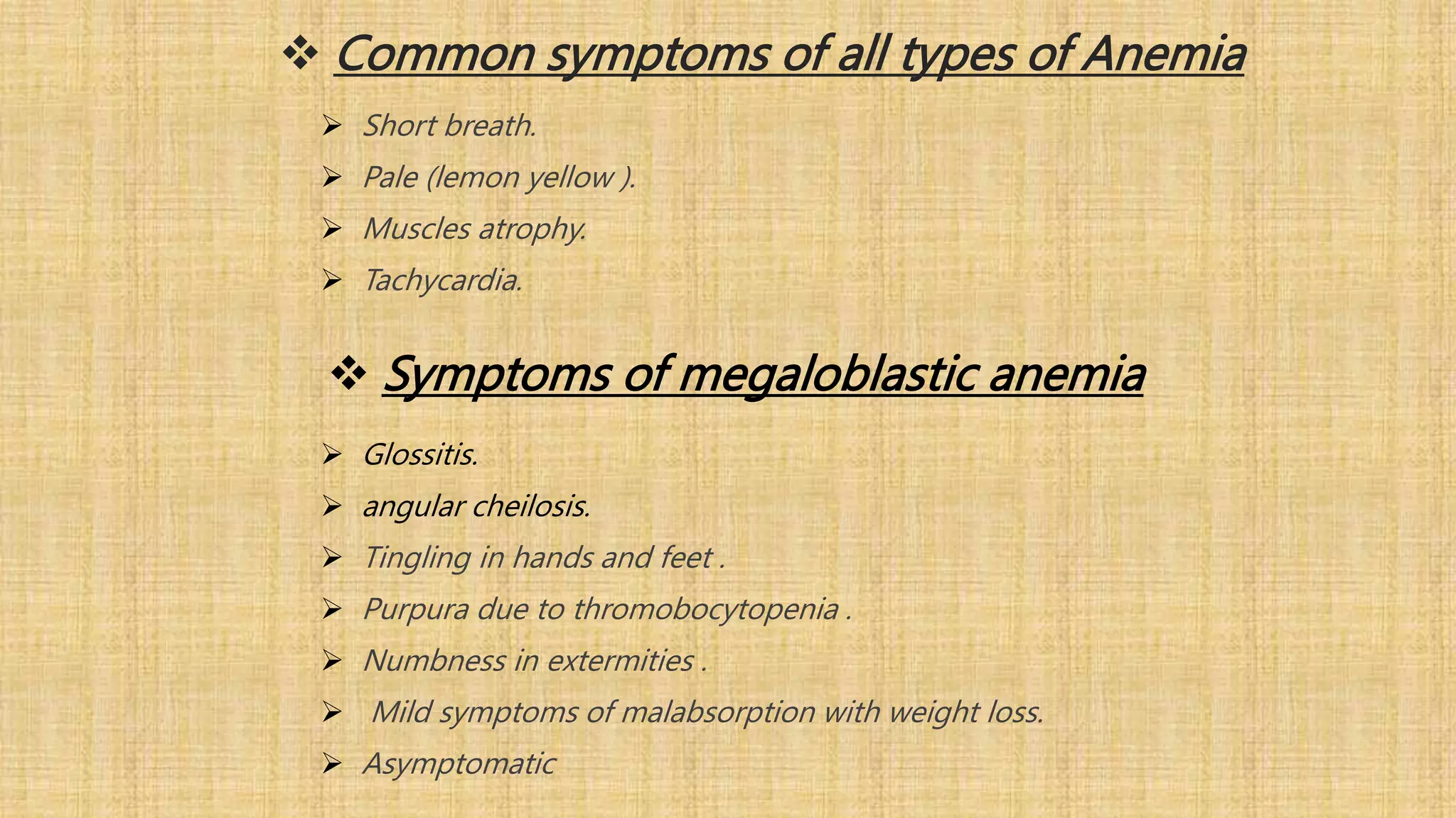 Clinical Presentation Of Megaloblastic Anemia.pptx