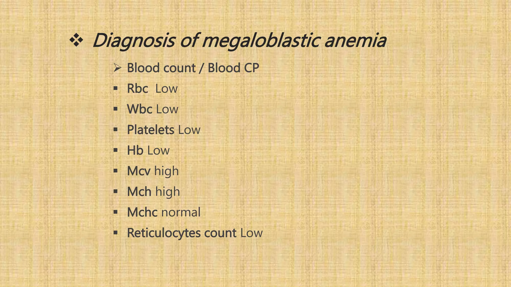Clinical Presentation Of Megaloblastic Anemia.pptx