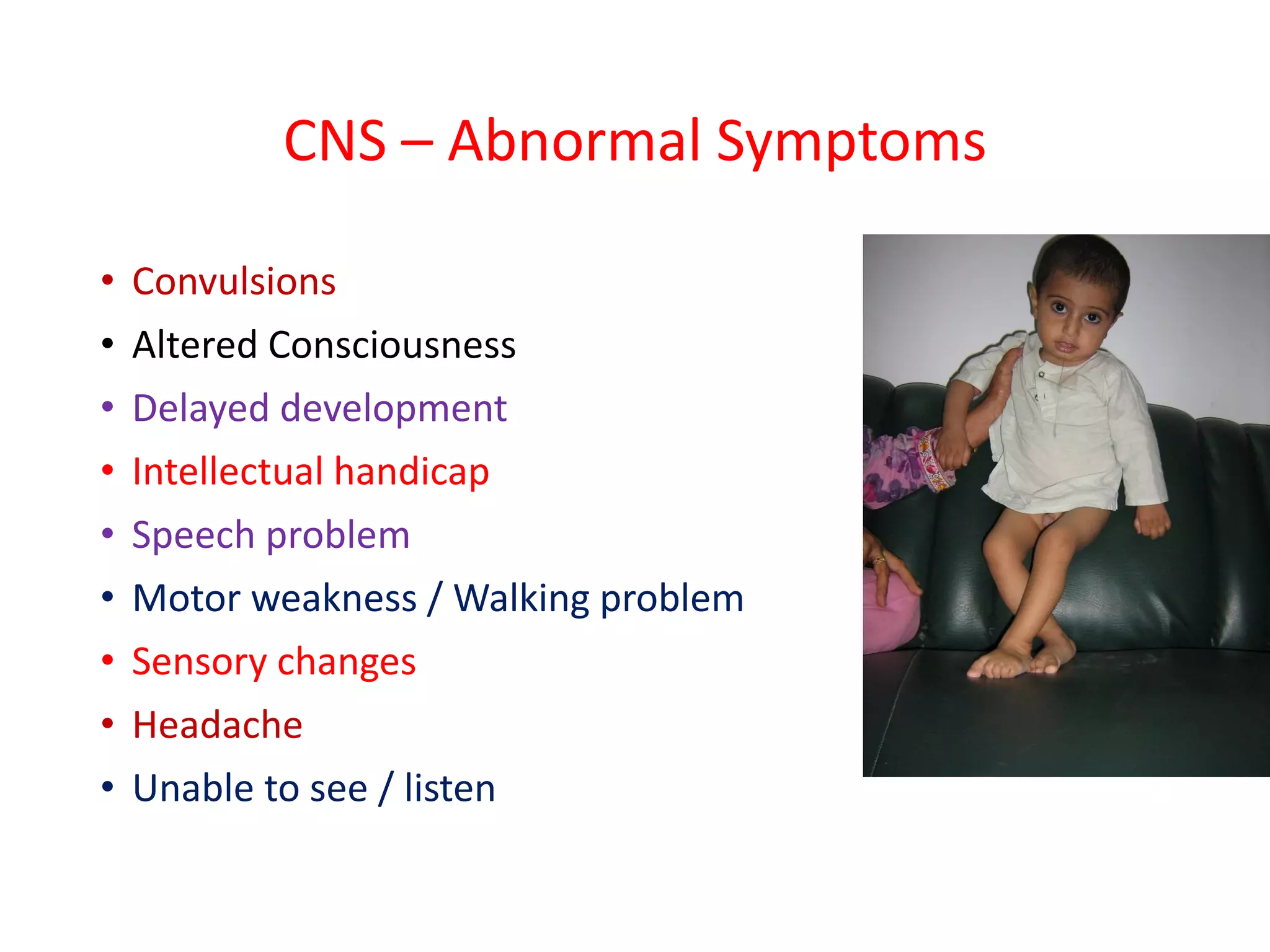 Clinical presentation of neurological diseases in children 2021 | PDF