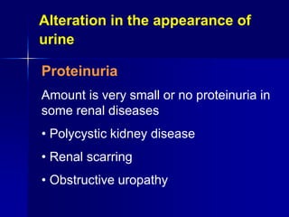 Clinical presentation of renal disease | PPT