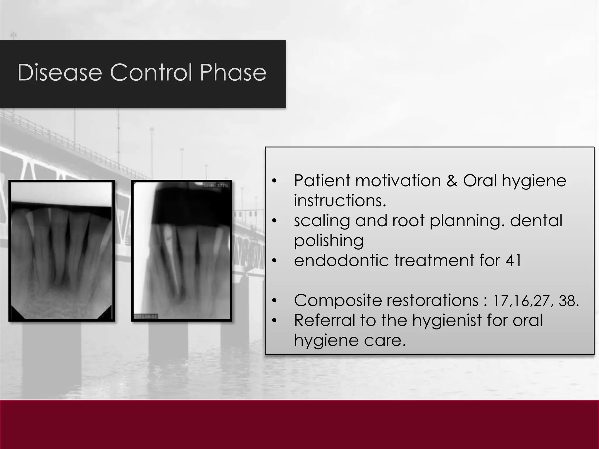 Dental clinical case presentation | PPTX