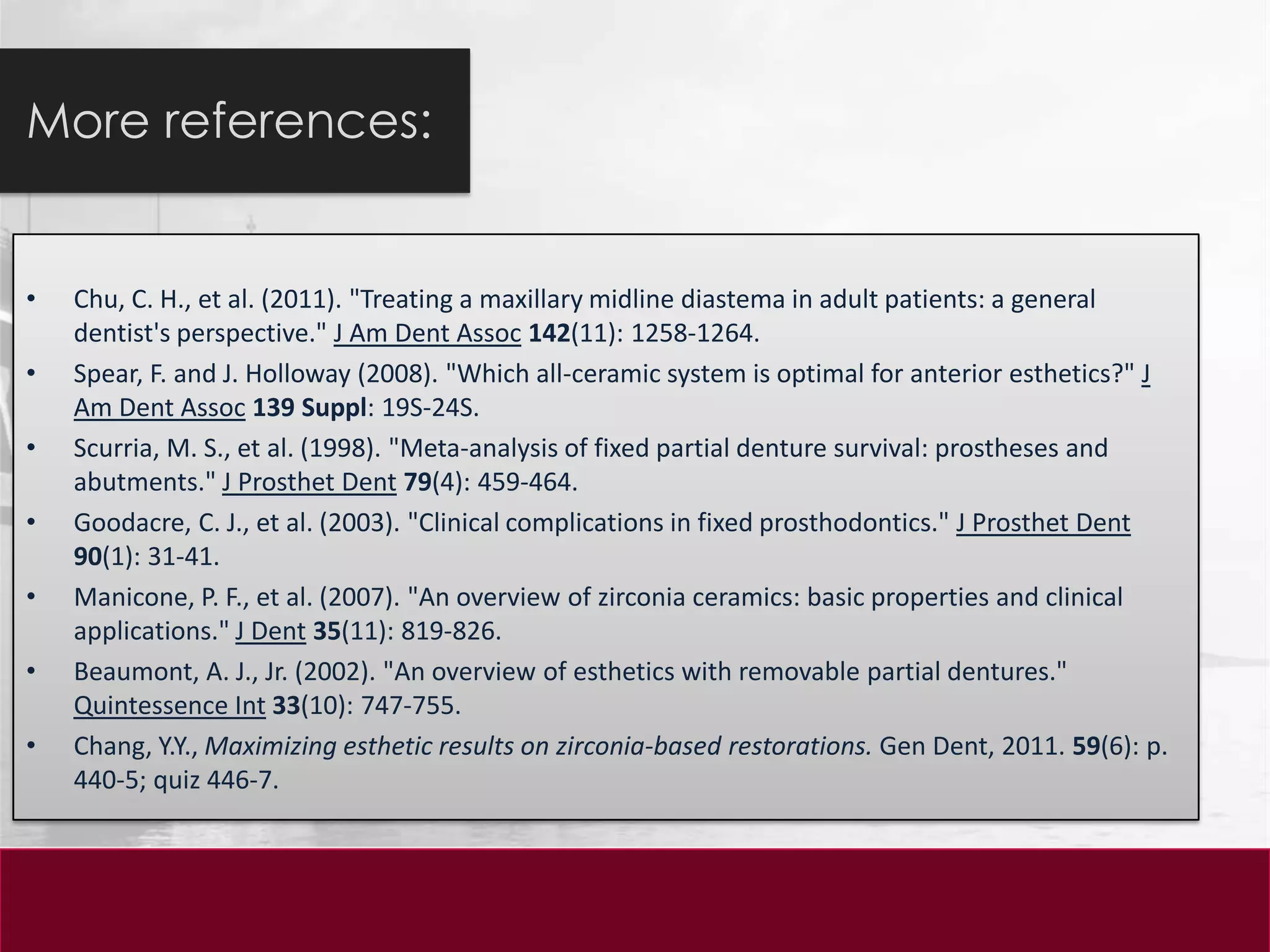 Dental clinical case presentation | PPTX