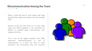 Clinical Project Manager: Leading Causes of Problem-Solving ...