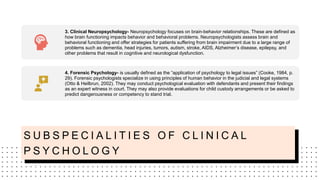 Introduction to Clinical Psychology - Mercado, C. | PPT