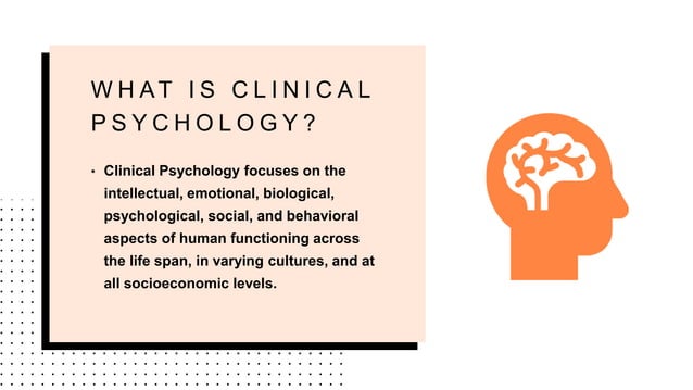 Introduction to Clinical Psychology - Mercado, C. | PPT