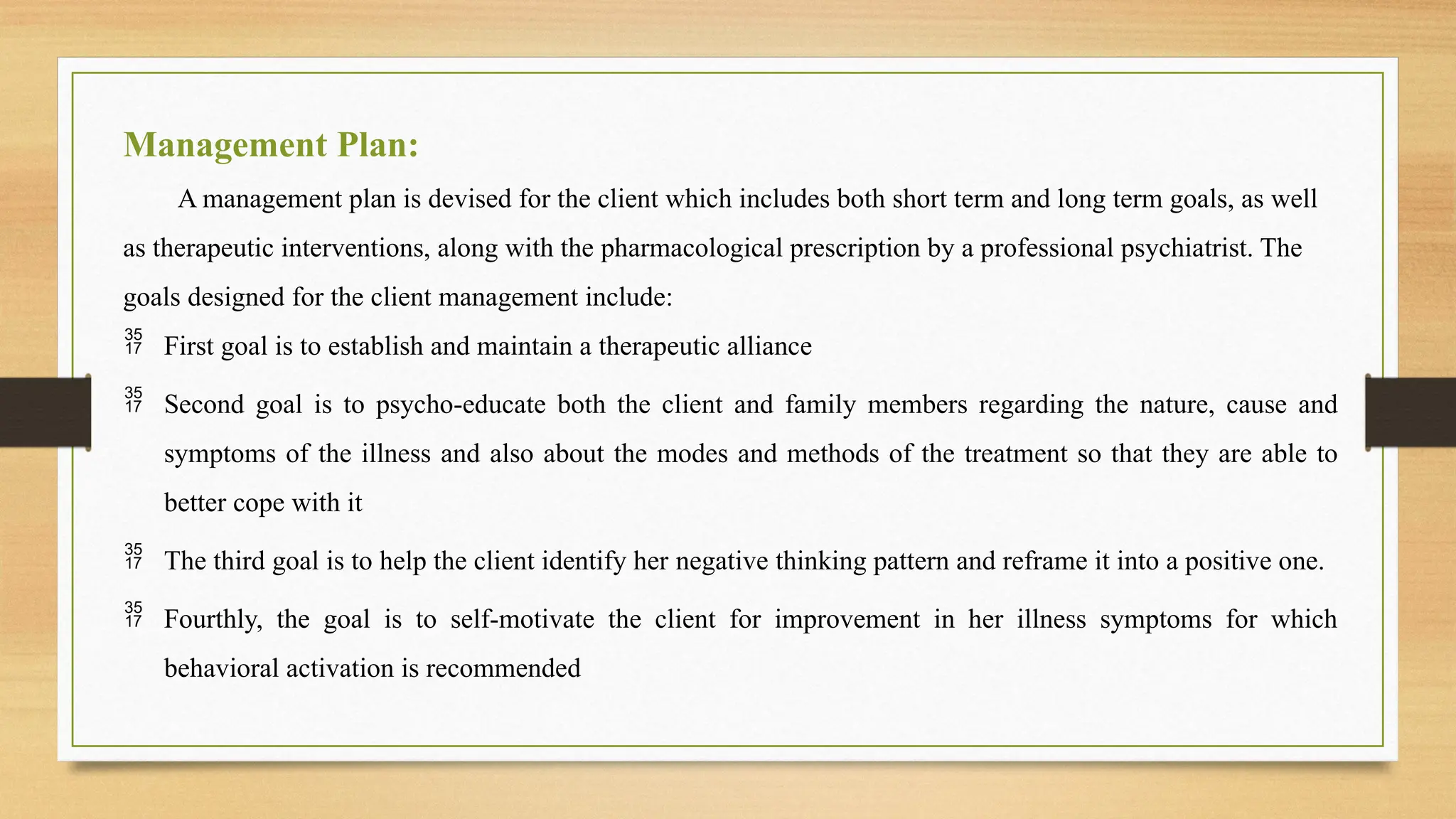 Clinical Psy Group 4 CASES understand you | PPT