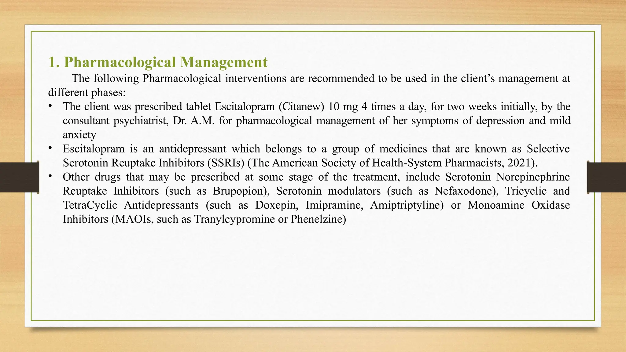 Clinical Psy Group 4 CASES understand you | PPT