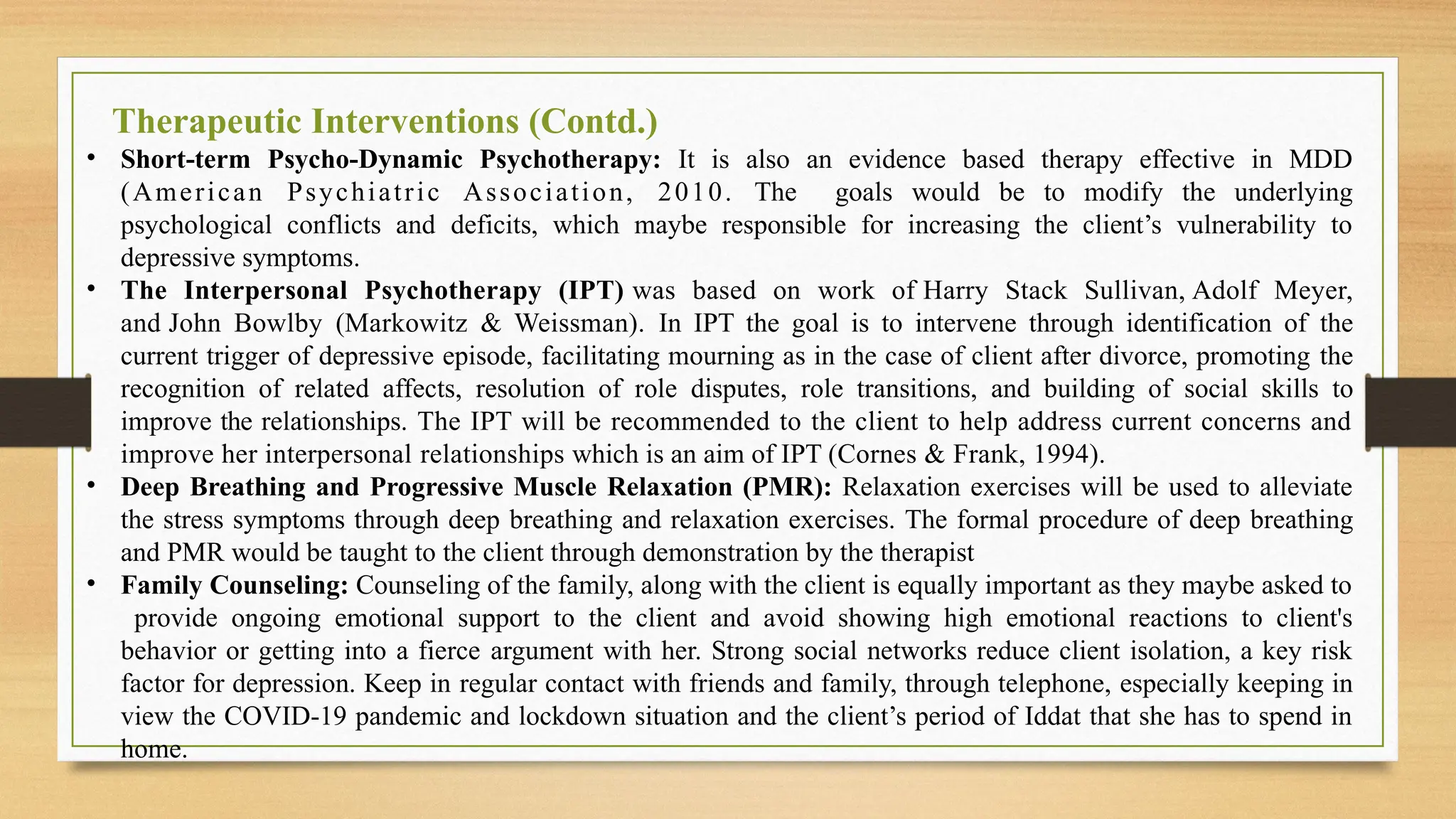 Clinical Psy Group 4 CASES understand you | PPT