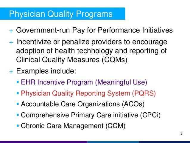 Clinical quality measures and PQRS reporting with Practice Fusion