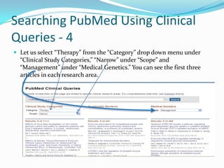 Clinical queries version 5 | PPT