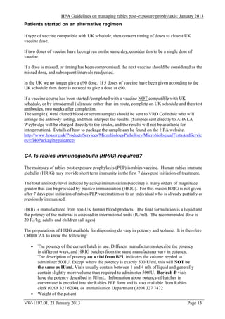 Clinical rabies service jan 2013 final | PDF