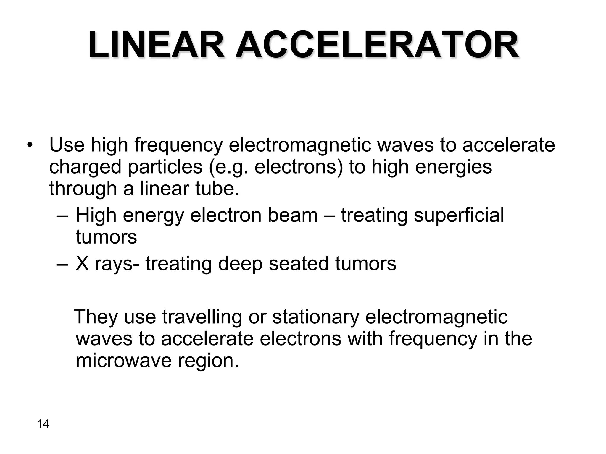 Clinical radiation generators | PPT