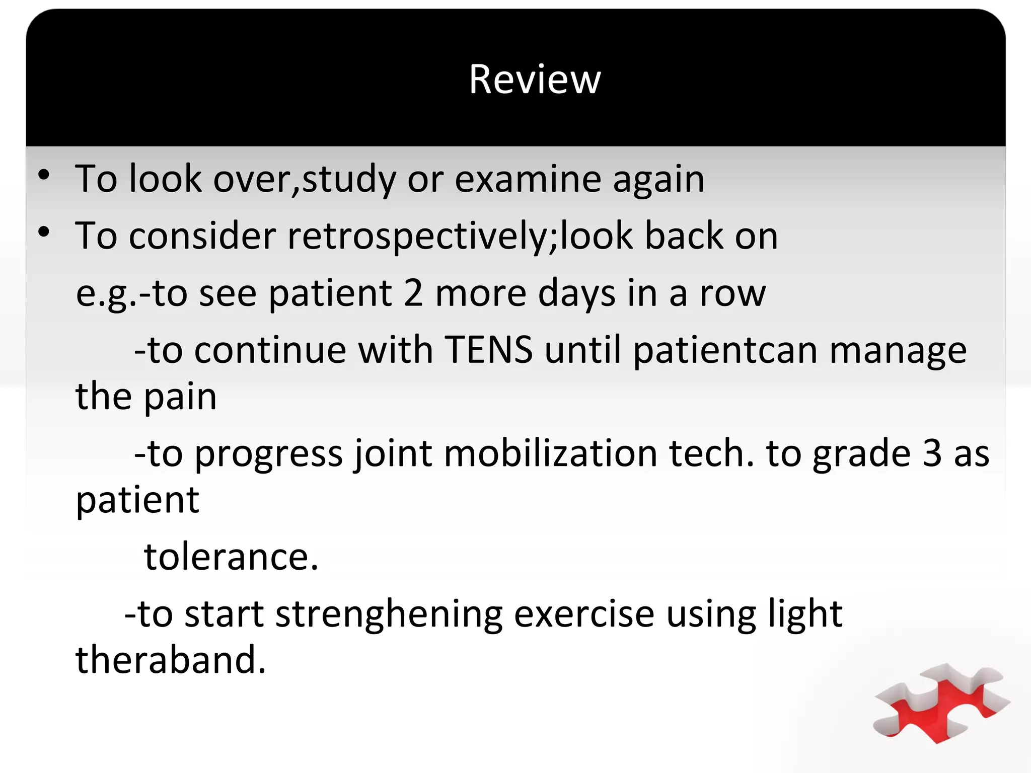Clinical reasoning and patient centered care in physiotherapy | PPT
