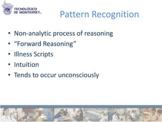Clinical reasoning apao | PPT